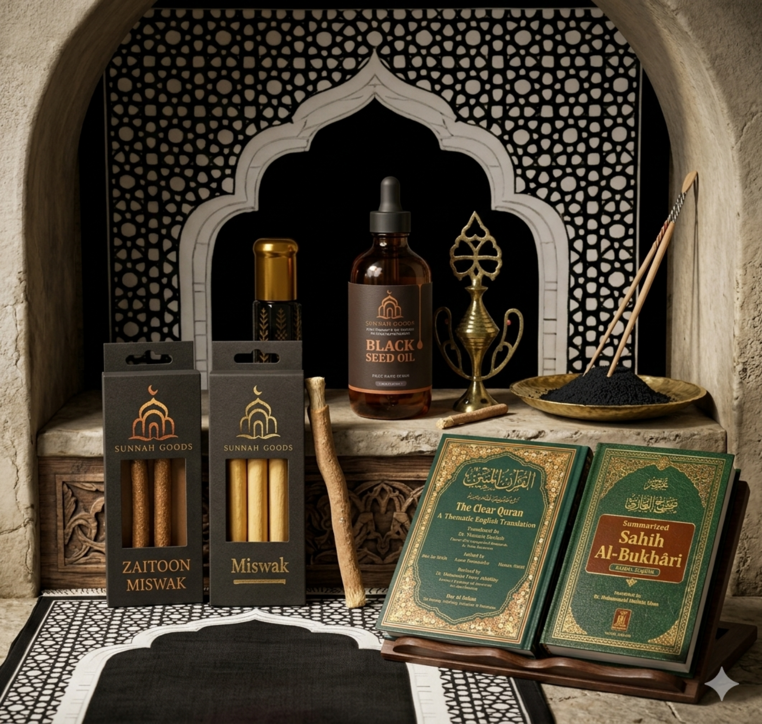 Sunnah Goods: Islamic Essentials: Perfume Oils, Clothing, Miswak &More