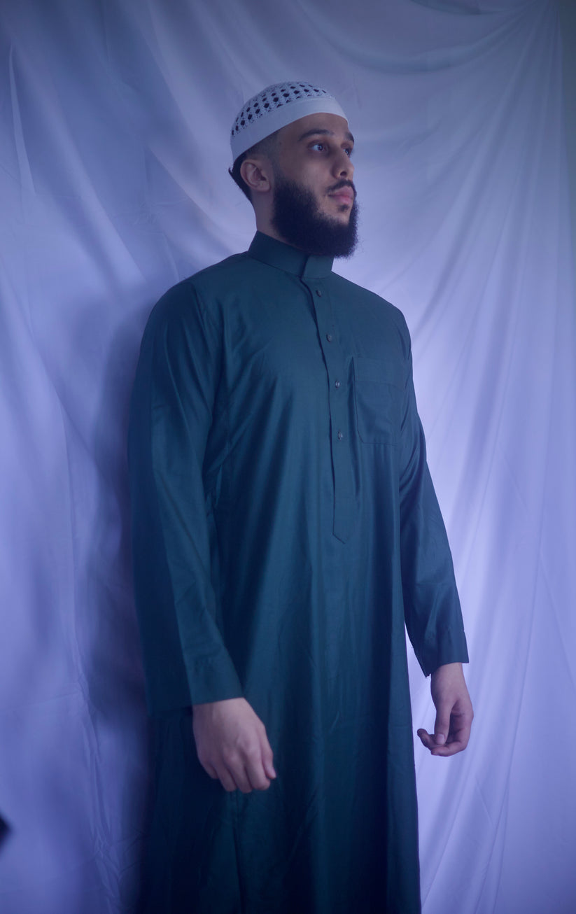 Al-Aseel Authentic Saudi Thobe - Premium Traditional Thobe for Men ...